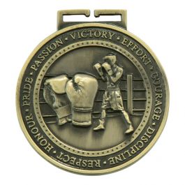 Victory Boxing Medal 70mm
